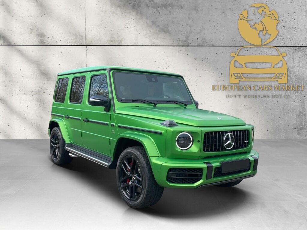 Mercedes-Benz G63 AMG Premium Car 2022 Green Hell Mango - European Cars ...